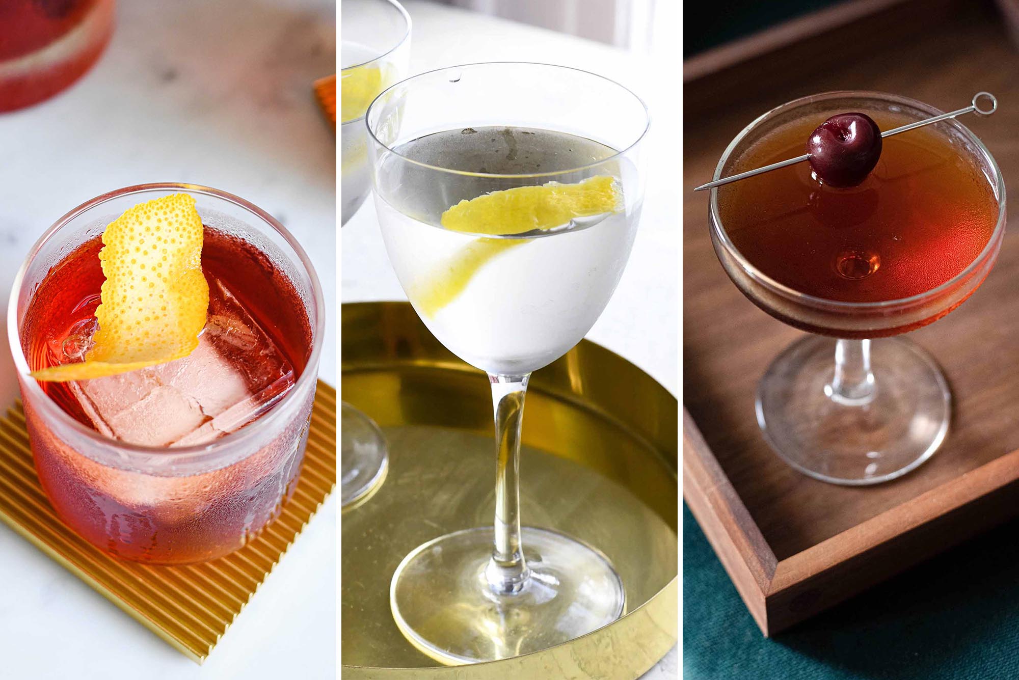 🏅 Nos 5 cocktails classiques préférés