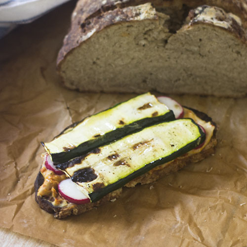 🏅 Panino Zucchine Alla Griglia Con Hummus Senza Glutine