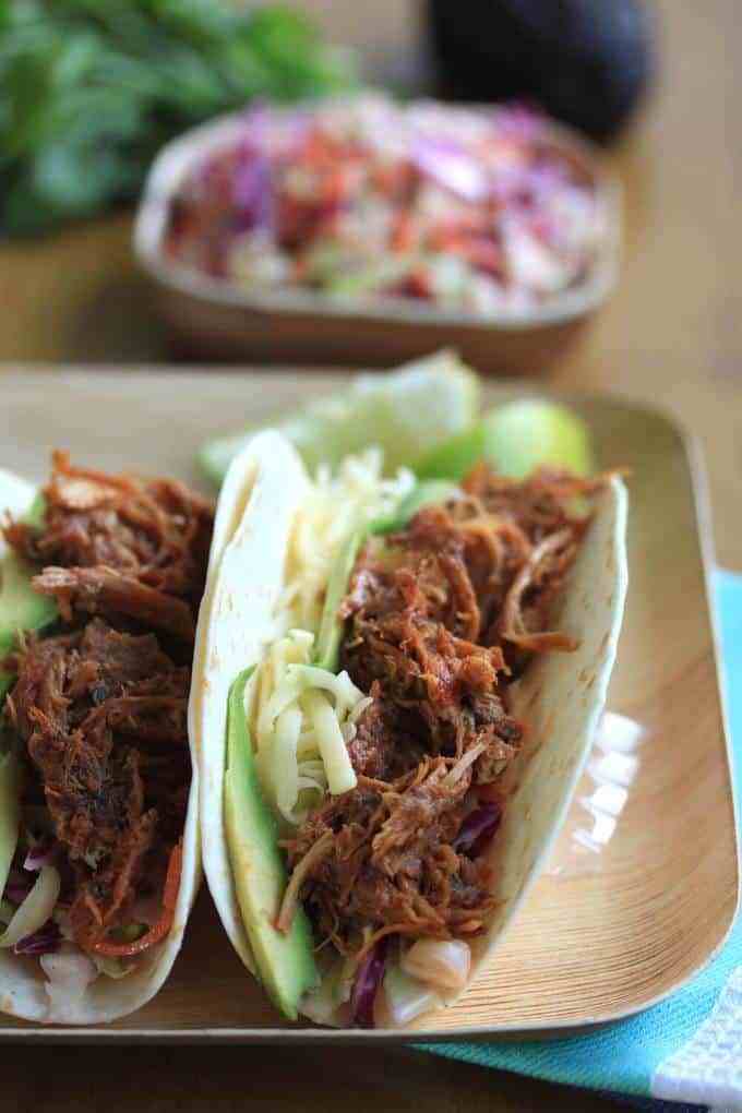 🏅 Maiale (tacos con salsa barbecue) di Sugar Salt Magic