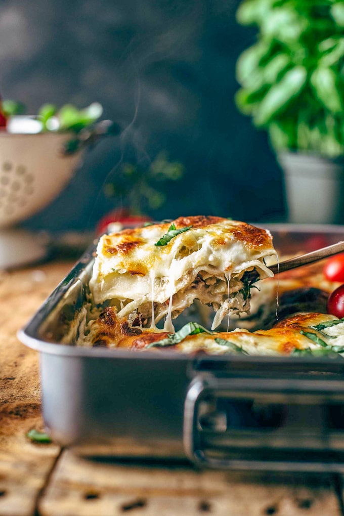 🏅 Lasagna di pollo bianco cremoso (Lasagna di pollo caprese)