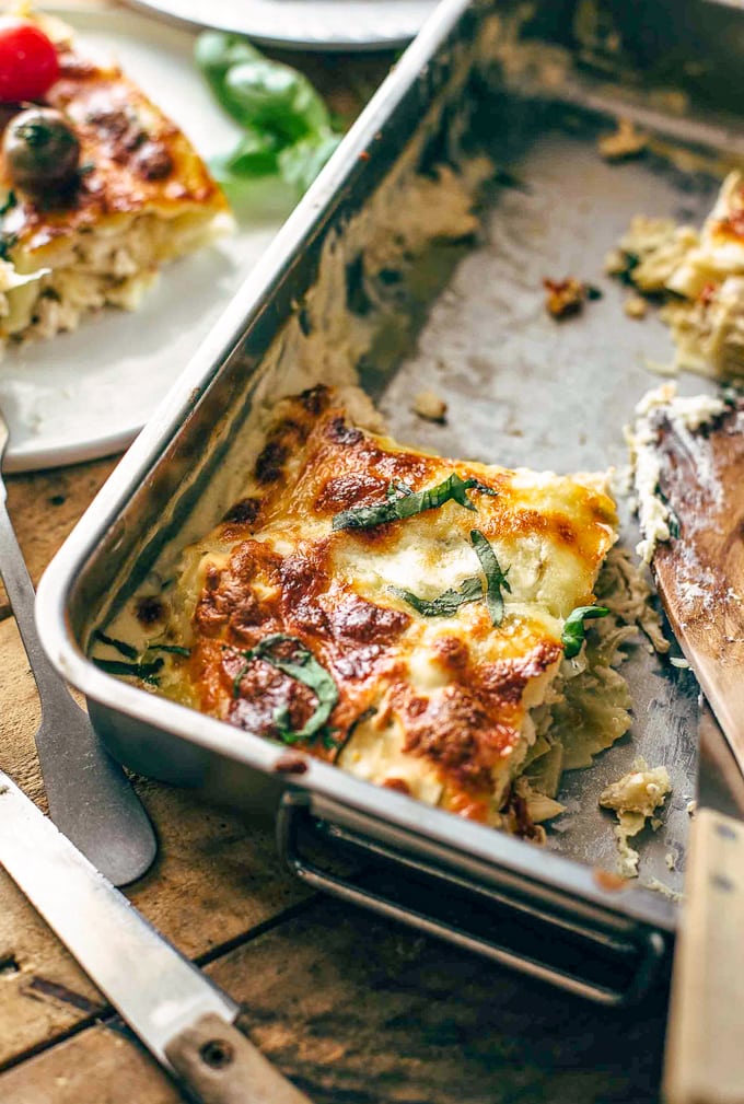 🏅 Lasagna di pollo bianco cremoso (Lasagna di pollo caprese)