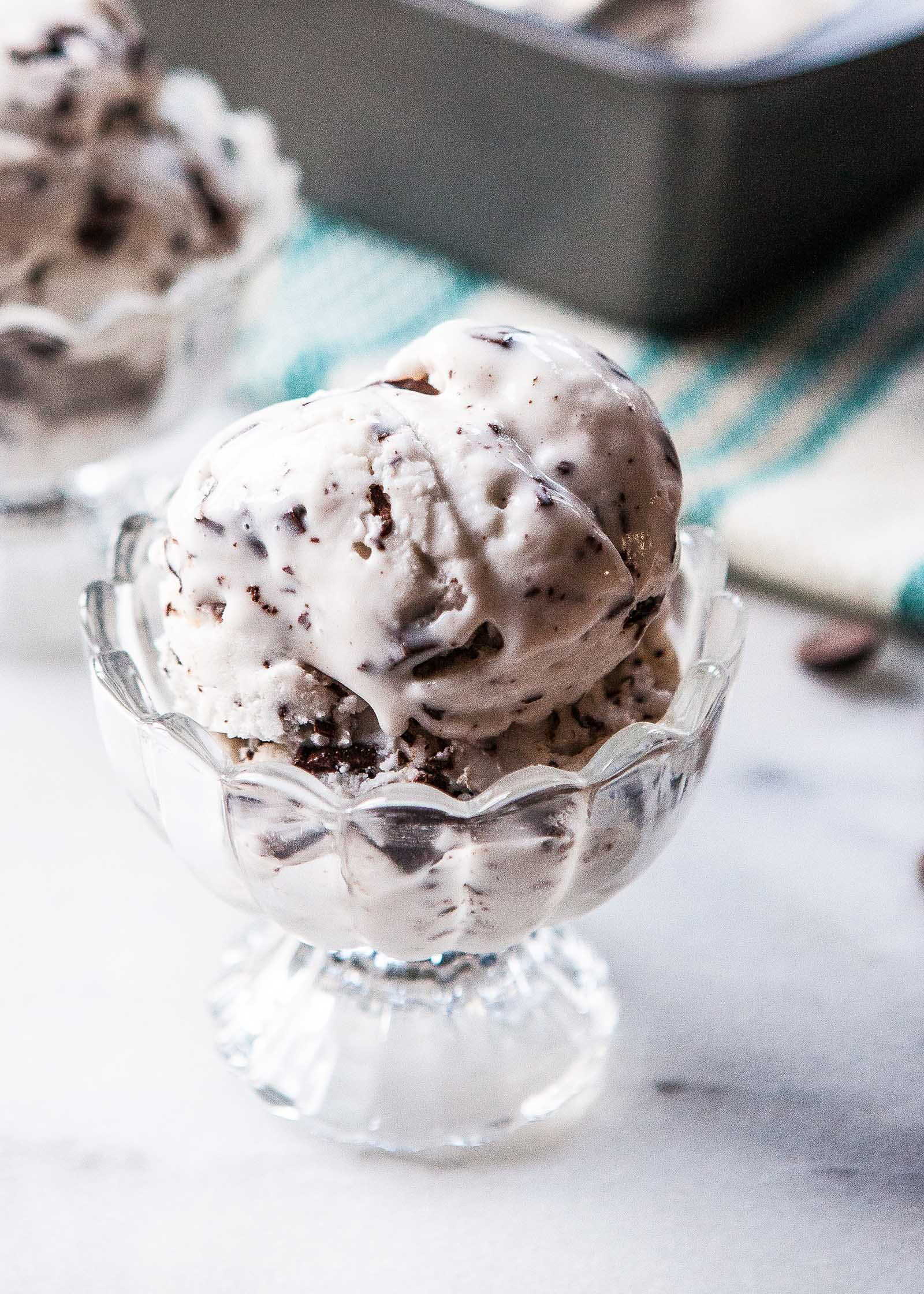 🏅 Gelato vegano alla menta con gocce di cioccolato