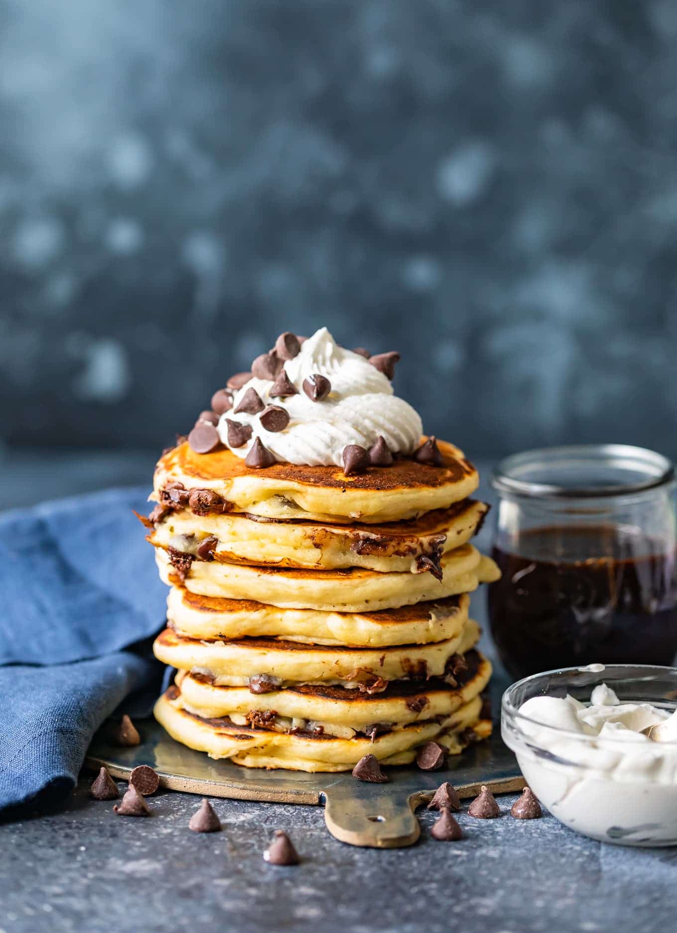 🏅 Receita de panqueca com calda de chocolate