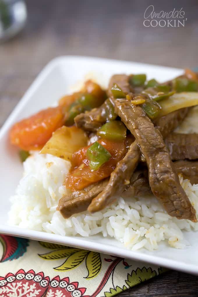 🏅 Bife de pimenta chinês