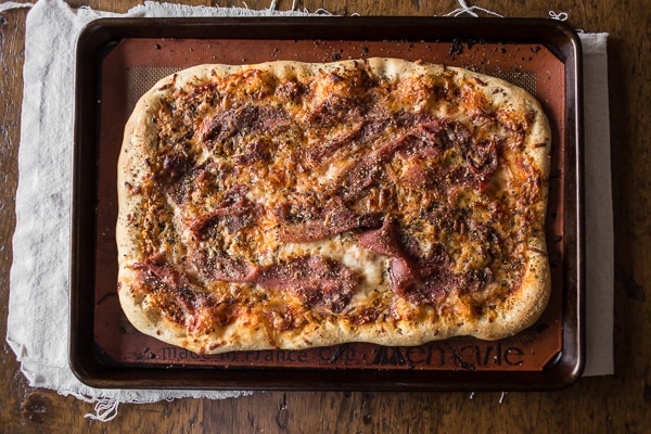 🏅 Pizza de presunto e parmesão