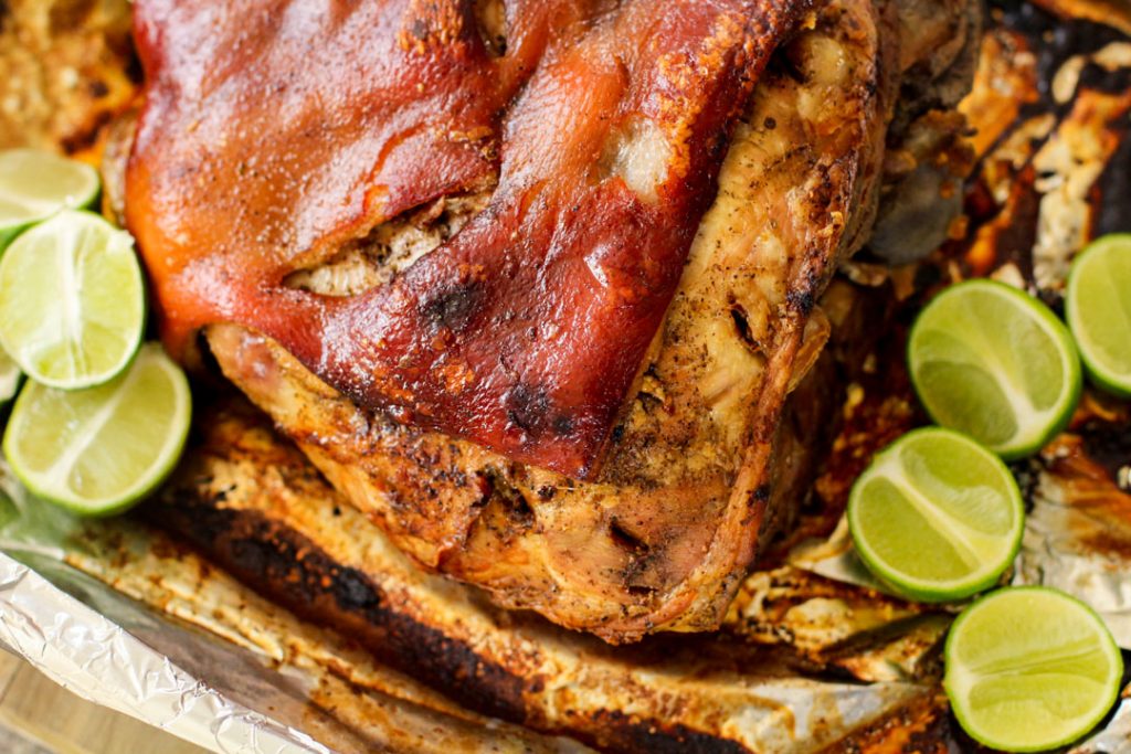 🏅 Como fazer Pernil cubano autêntico (porco assado)