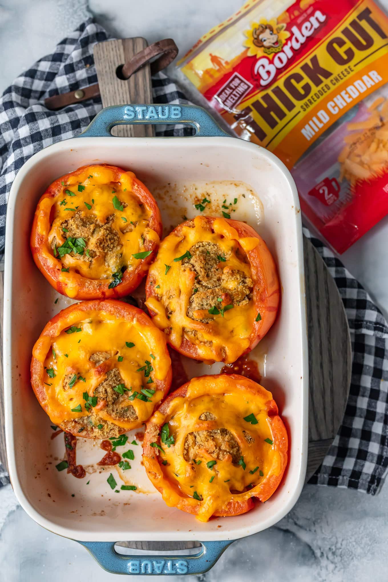 🏅 Receita de tomate recheado com queijo com abobrinha e espinafre