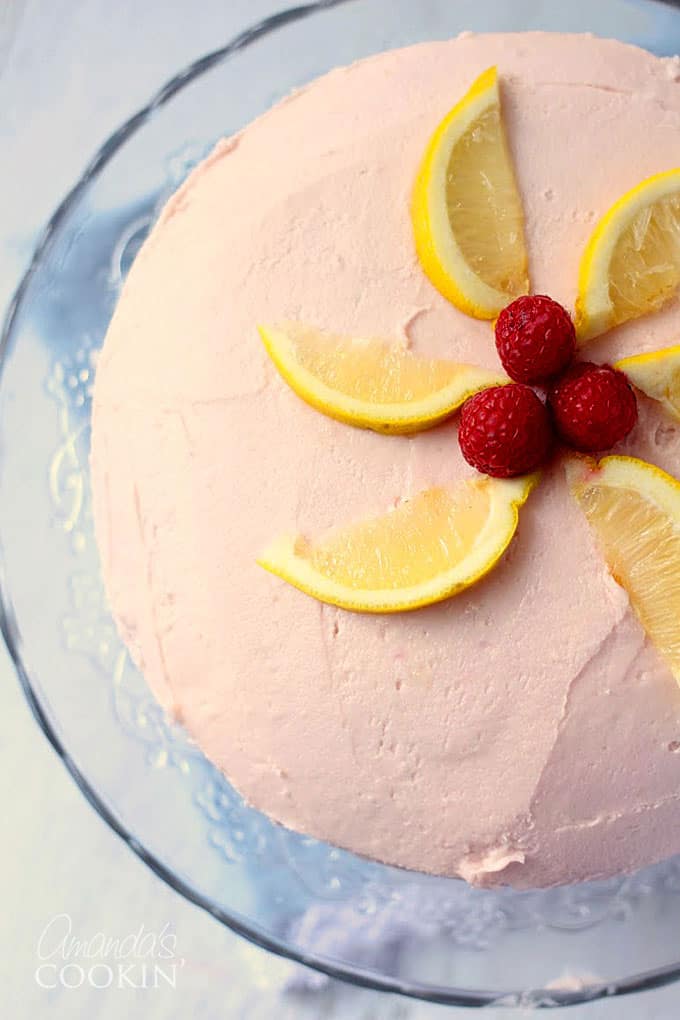 🏅 Bolo de limonada rosa