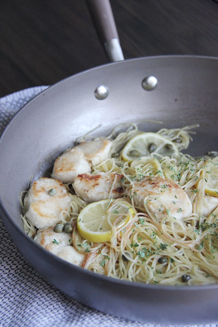 🏅 O macarrão de frango Piccata é simplesmente delicioso e perfeito para ...
