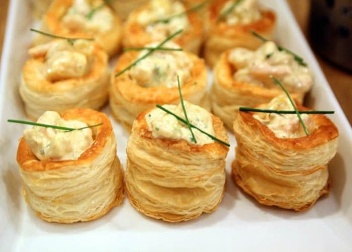 Volovanes eller vol au vent, recept steg för steg